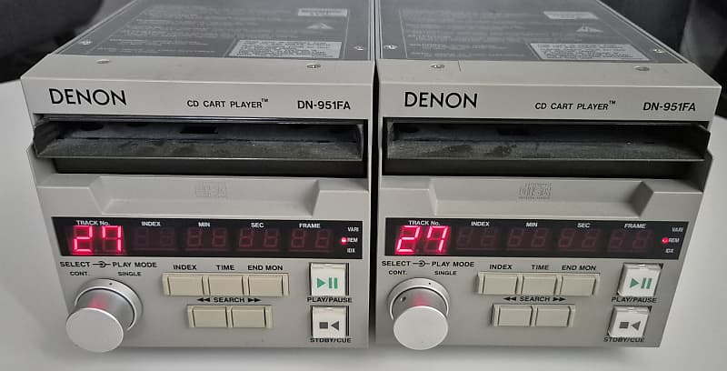 Denon DN-951FA Professional Compact Disc CD Players (PAIR) | Reverb