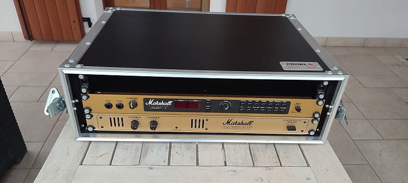 Marshall JMP1 + Valvestate 8008 + Proel Rack case | Reverb