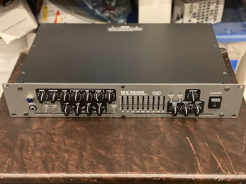 Carvin BX1500 Dual Mono Bass Amplifier | Reverb