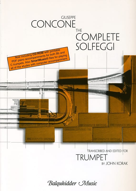 Concone Complete Solfeggi Studies for Trumpet | Reverb