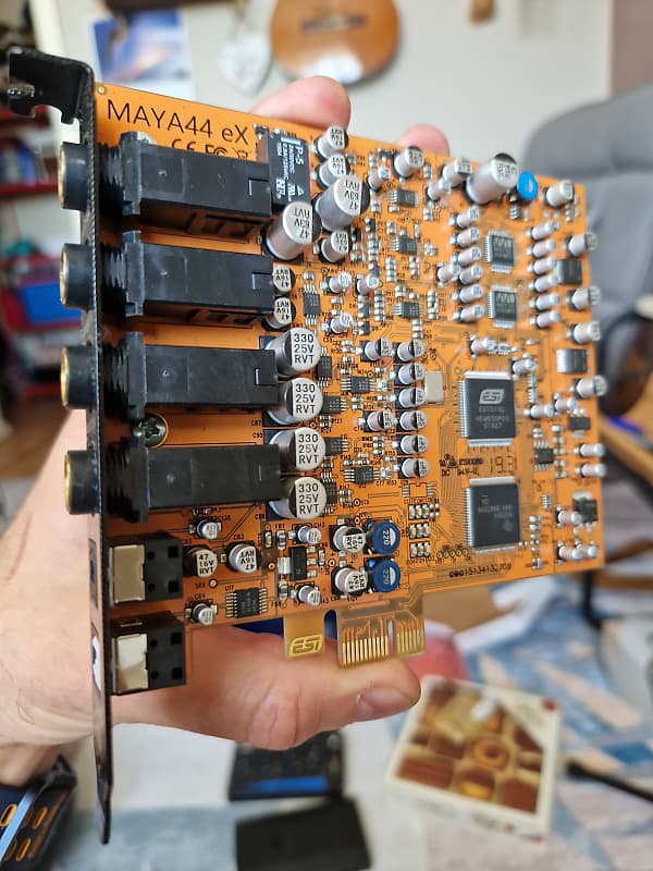 ESI Maya 44 eX PCIe audio interface | Reverb