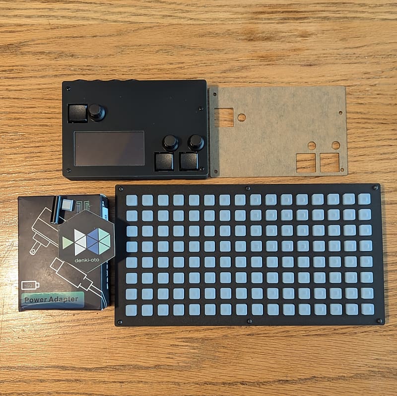 Norns Shield XL and Neotrellis Monome Grid Clone- Matte Black | Reverb