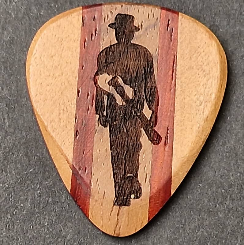 Médiator Plectre Pick guitare - 3 Bois exotiques - Guitariste | Reverb