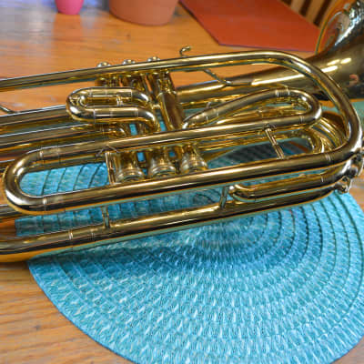 KING 1130 FLUGABONE MARCHING TROMBONE | Reverb