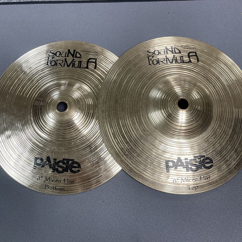 8" Paiste Micro Sound Formula Hi-Hats Sound Formula Micro | Reverb