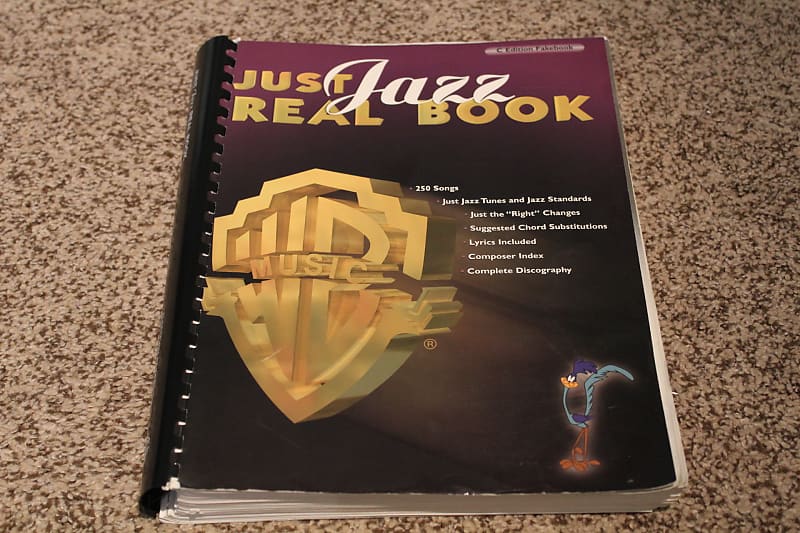 Just Jazz Real Book, 250 Songs, 2001, Warner Bros Music, | Reverb