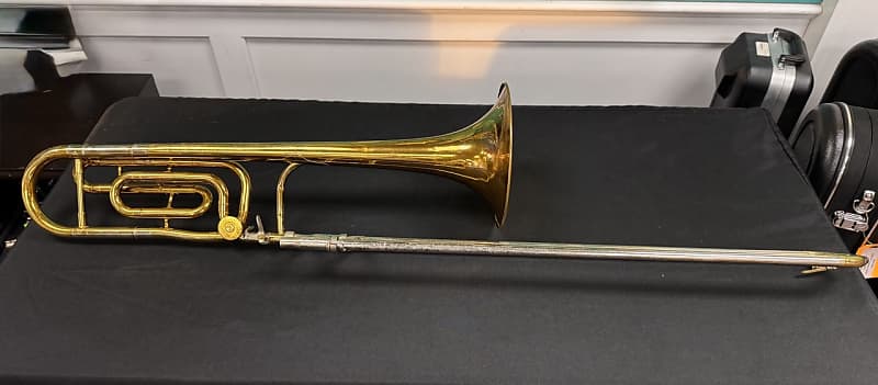 King 3B Trombone - Lacquered Gold | Reverb