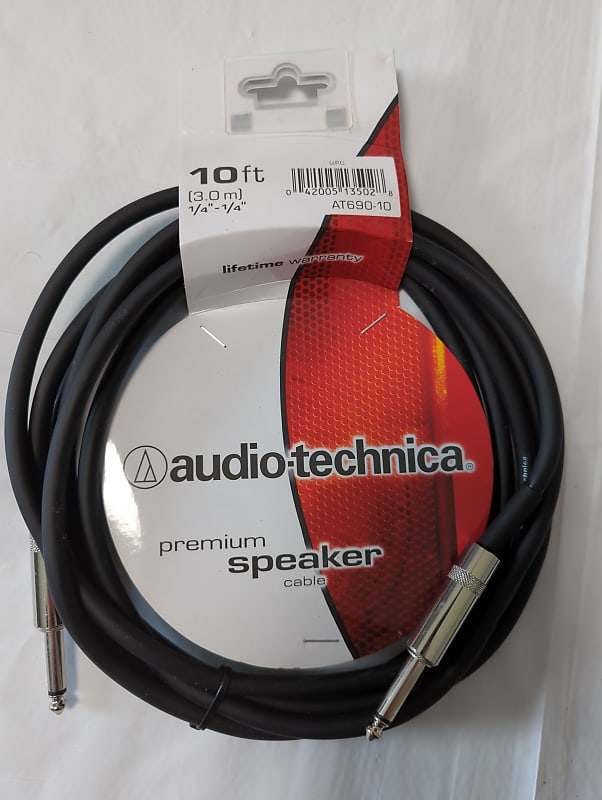 Audio-Technica Speaker Cable (10ft) | Reverb
