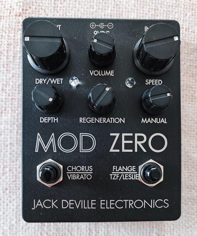 Flanger, Chorus, Vibrato, Leslie - Mod Zero Pedal von Jack | Reverb