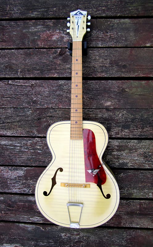 Kay Archtop Model 6868 Style Leader 1961-1965 Blonde | Reverb