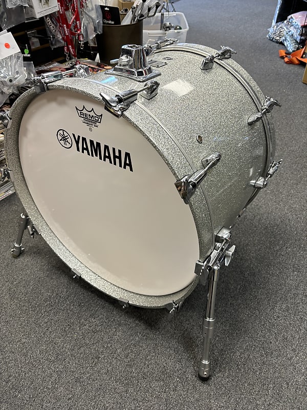 Yamaha Maple Custom Absolute 2008 - Silver Sparkle | Reverb