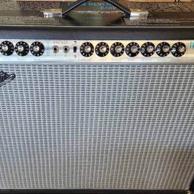 Fender Guitar Amplifier Twin Reverb '65 Reissue 2019 - Black | Reverb