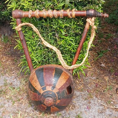 Vintage East African bowl lyre (Kenyan nyatiti) | Reverb