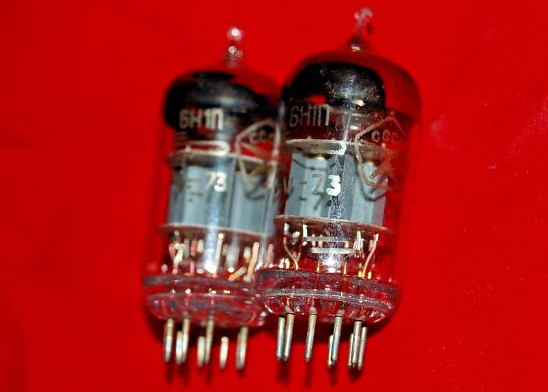 2 x 6N1P = 6DJ8 = ECC88 Single Wire Strong Matched / | Reverb UK