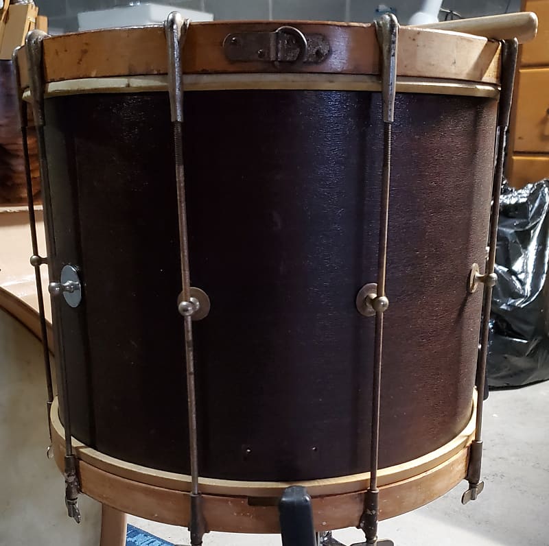 Ludwig and Ludwig Wood Hoop Field Snare/Tom 1940's Maple | Reverb