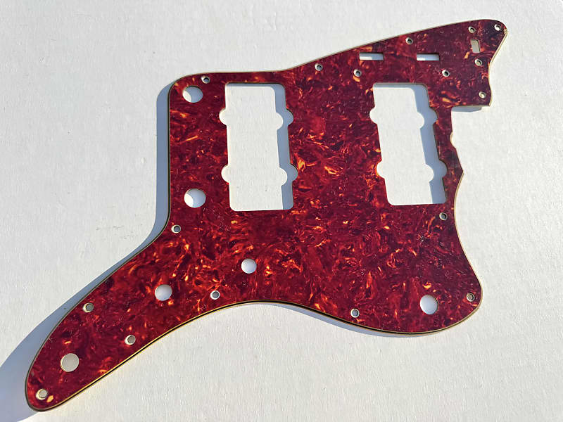 62 Fender Jazzmaster 1962 thru 1971 Red Tortoise / 60's | Reverb
