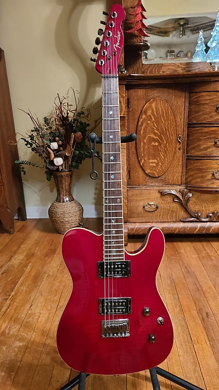 Fender Telecaster FMT HH - Crimson Red | Reverb