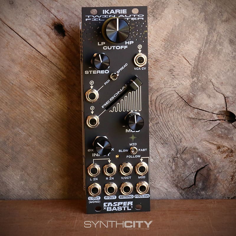 Casper IKARIE Eurorack Dual/Stereo Filter Envelope Follower | Reverb