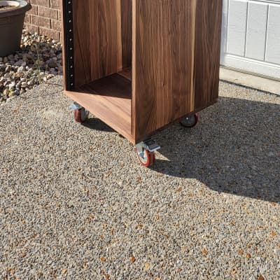 Wood Audio Rack Custom Built Studio Rack | Reverb