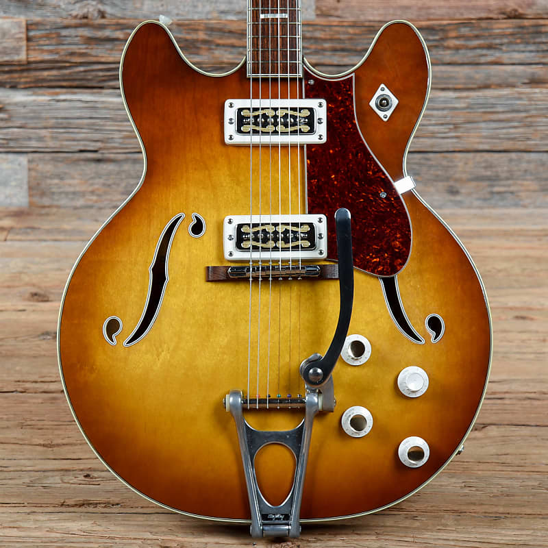 Harmony H667 Sunburst 1974 | Reverb