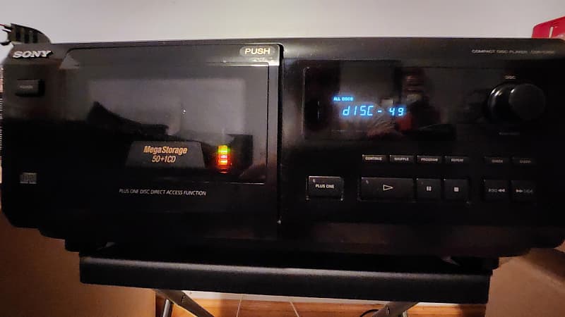 Sony CDP-CX50 50+1 CD CHANGER w/Accessories | Reverb