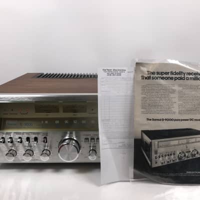 (Serviced) Sansui G-9000 Pure DC Power Stereo Receiver | Reverb