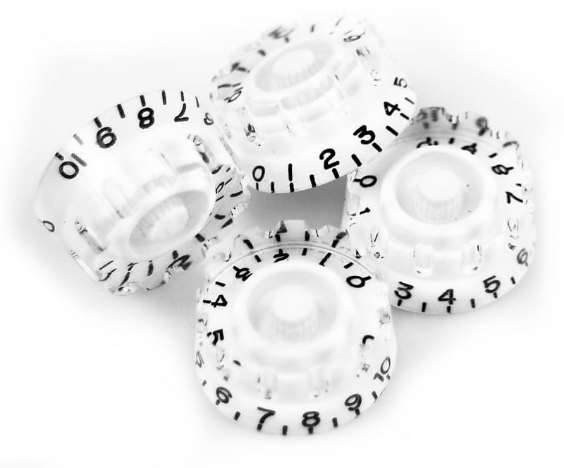 PARTSLAND H84R gibson speed style potentiometer handle, | Reverb