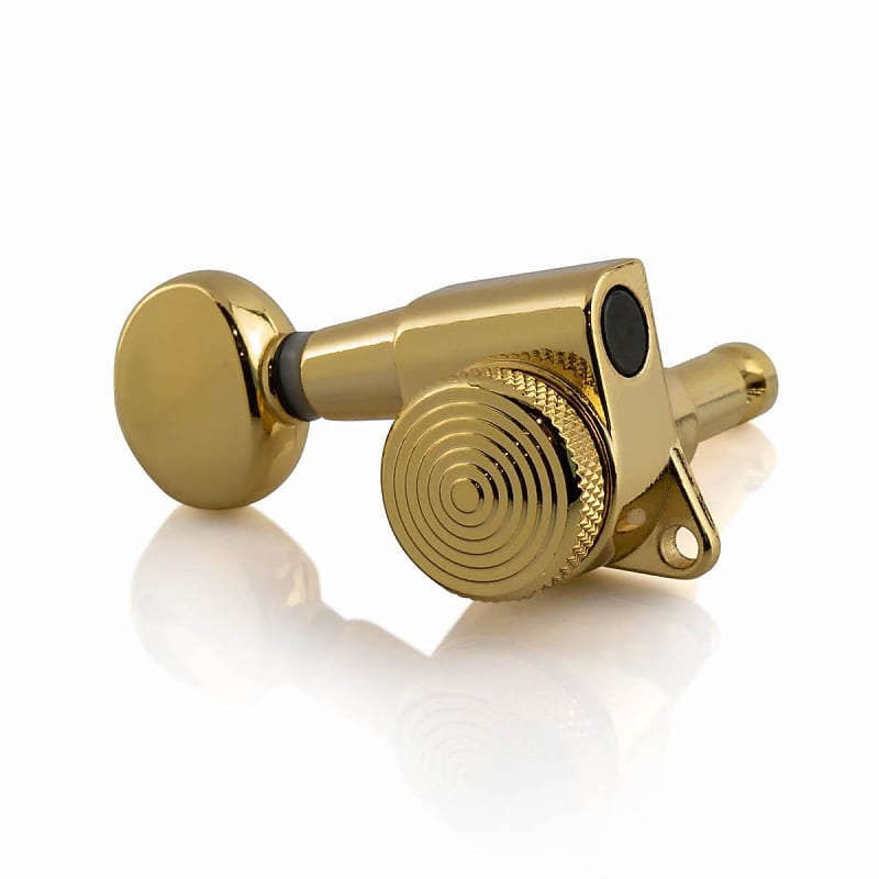 6 Locking Tuners Machine Heads Left Handed - Strat Tele | Reverb