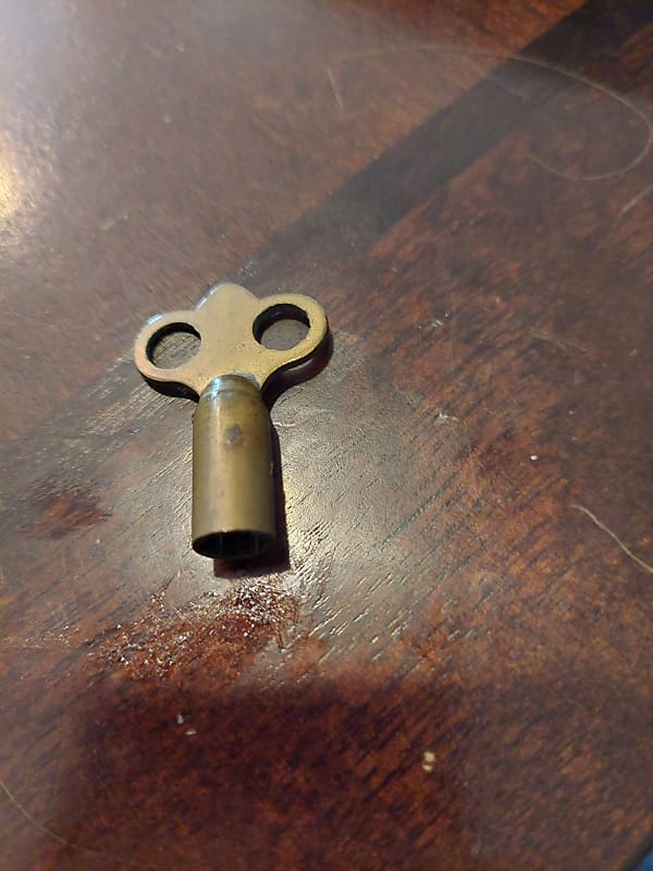 American Clock Key 1/4" Hex 1950s Brass | Reverb UK