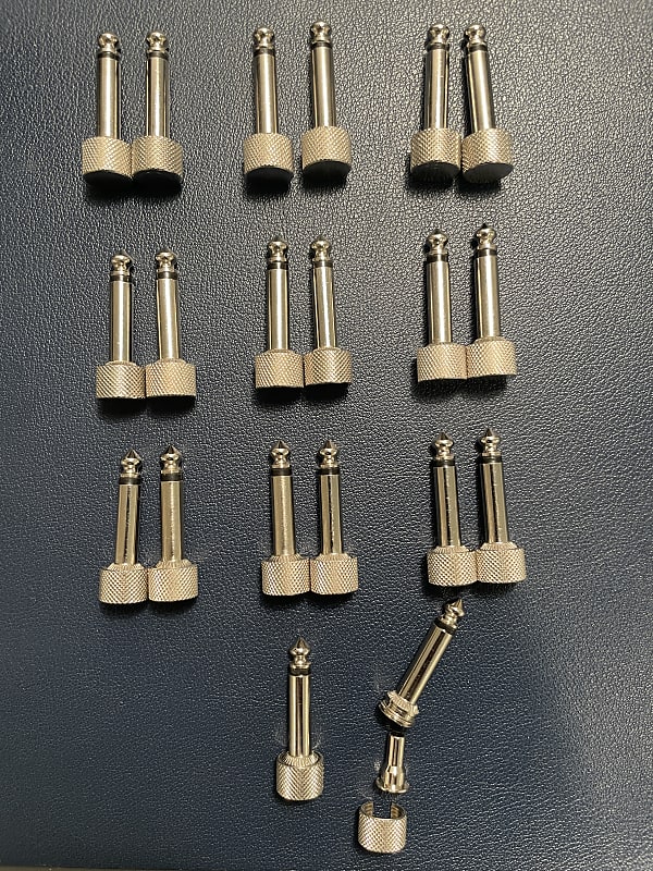 Lava Cable Solderless Mini ELC Angle Plugs 20 Angled Plugs | Reverb