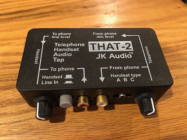 JK Audio THAT-2 - Telephone Audio Interface | Reverb