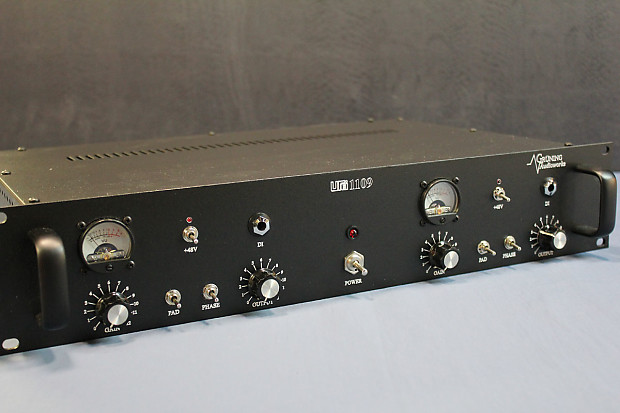 Urei 1109 mic preamps. Racked and ready. | Reverb