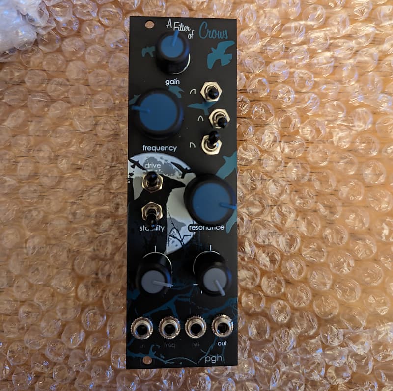 Pittsburgh Modular Filter of Crows 2022 - Black & Blue | Reverb