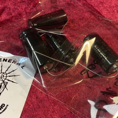 F&T Fender Deluxe Reverb filter capacitors set 500v made in | Reverb
