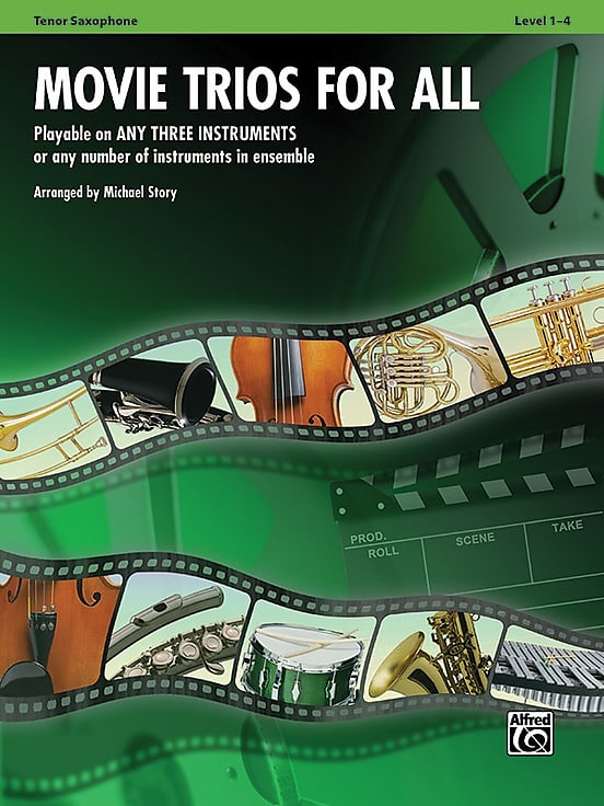 Movie Trios for All - Tenor Saxophone | Reverb