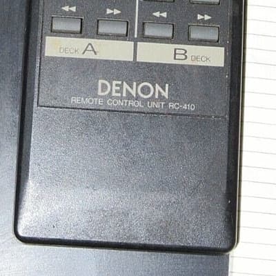 DENON DRW-850 - Double Cassette Deck w/ REMOTE CONTROL and | Reverb