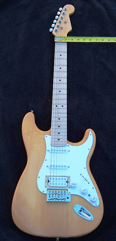 2" X-Large Wide Nut Warmoth Neck Strat Butterscotch Blonde | Reverb