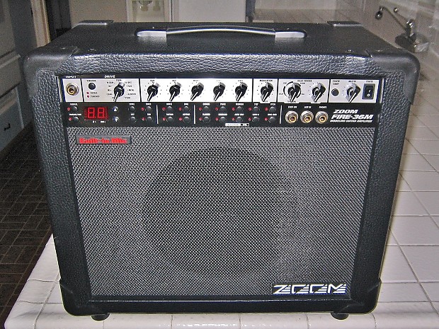 Zoom Fire 36M Modeling Amp - WGS Speaker - Free Shipping | Reverb
