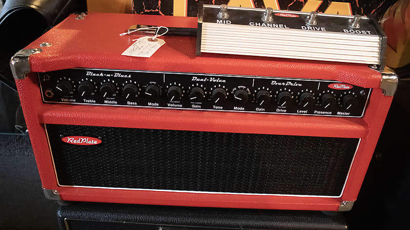 2000s RedPlate Black-n-Blues head | Reverb