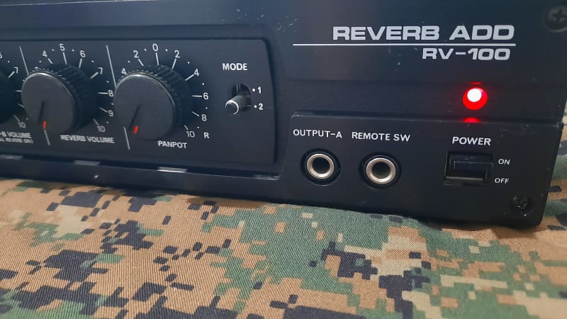 Roland RV-100 Spring Reverb Unit - 1980 - Black 120V | Reverb