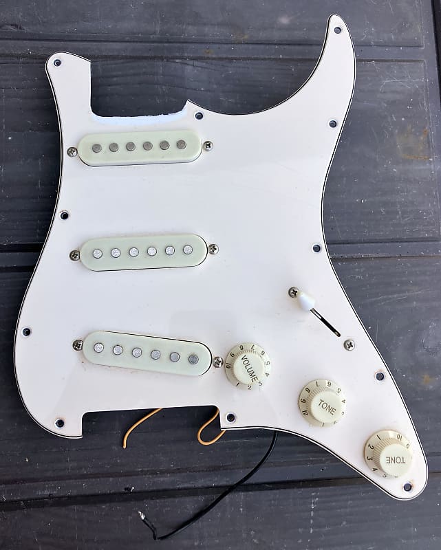 Encore Stratocaster Loaded Scratchplate including Pickups | Reverb