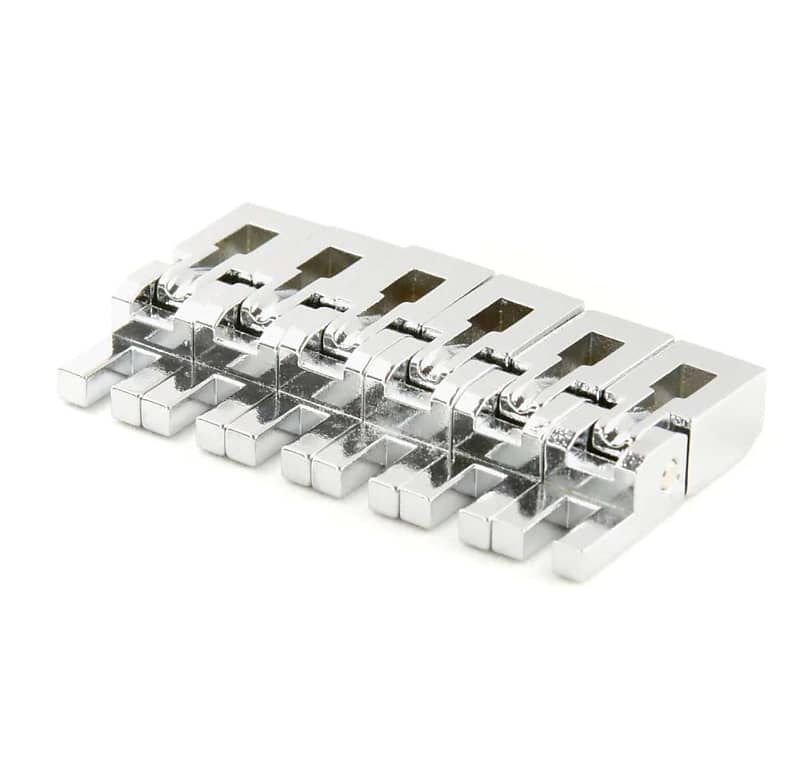 Genuine Floyd Rose Special Series Bridge Saddles Set, Chrome | Reverb