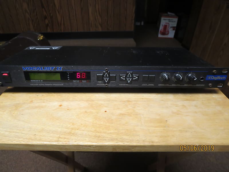 DigiTech Vocalist II, five part vocal harmony processor | Reverb