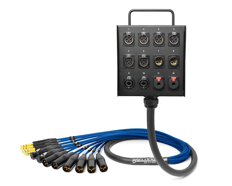 12-Channel Studio Wall Box / Stage Box | Mogami 2933 & | Reverb