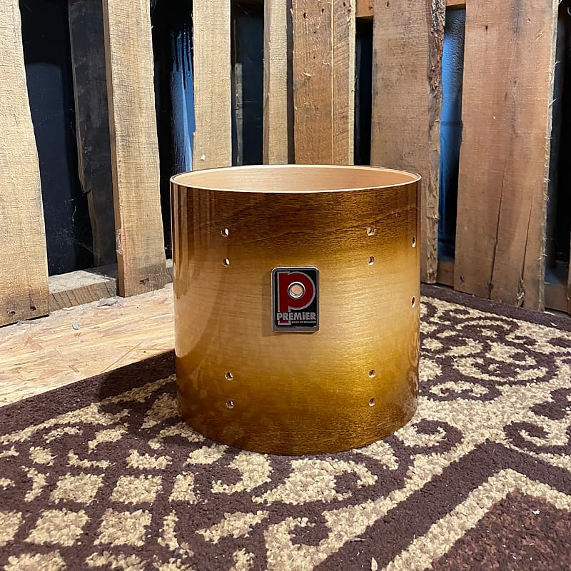Premier 10x9 XPK Tobacco Burst Lacquer Tom Shell | Reverb