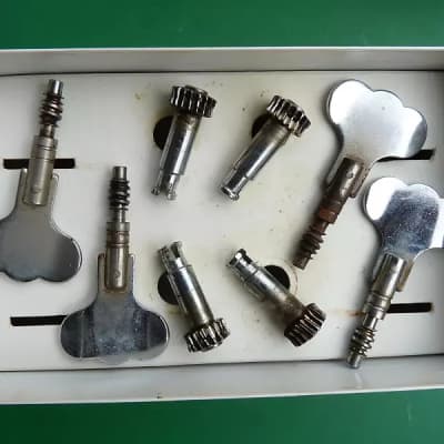 Wavy Grover Tuner Parts 140C for Rickenbacker Bass 4000 4001 | Reverb