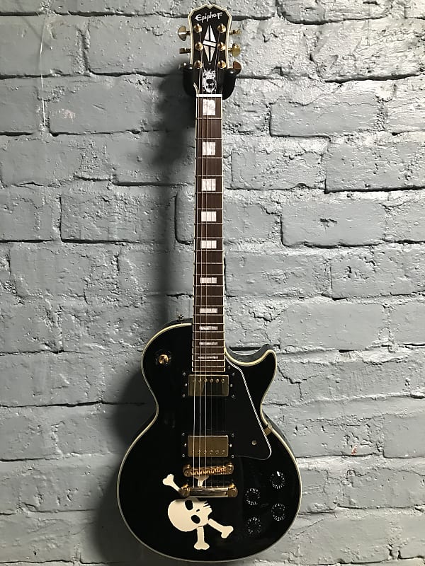 Epiphone Nick Borg Signature Les Paul Custom 2010s - Black | Reverb