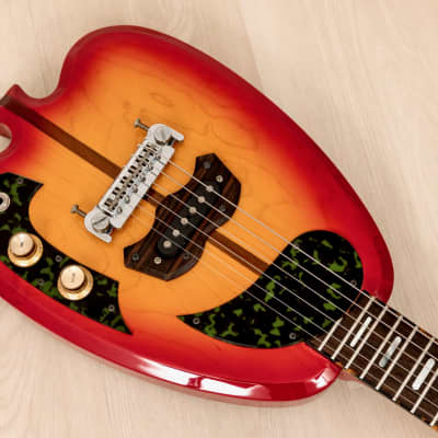 1980s H.S. Anderson Houston HS-A1 Vintage "Apple Guitar" w/ | Reverb