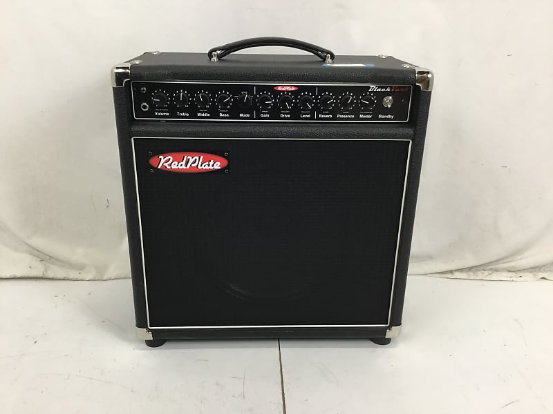 Red Plate Blackverb Tube Guitar Amp + Footswitch - Black | Reverb