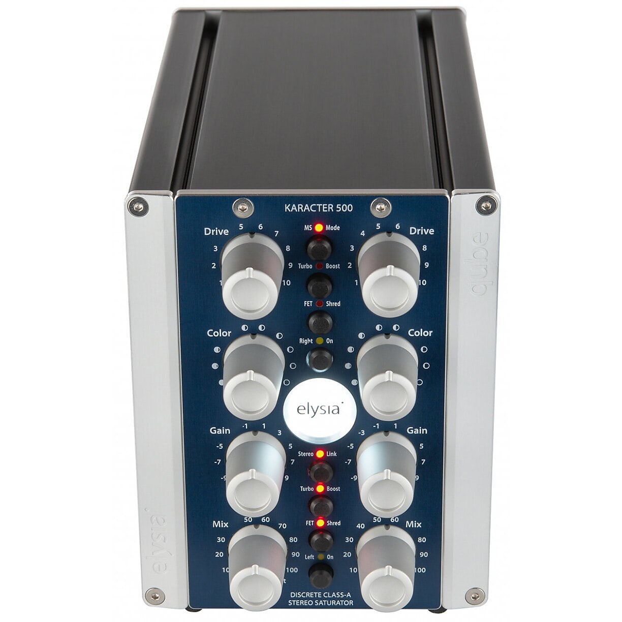 Elysia karacter qube 500 2-Channel 500 Series Saturator in | Reverb